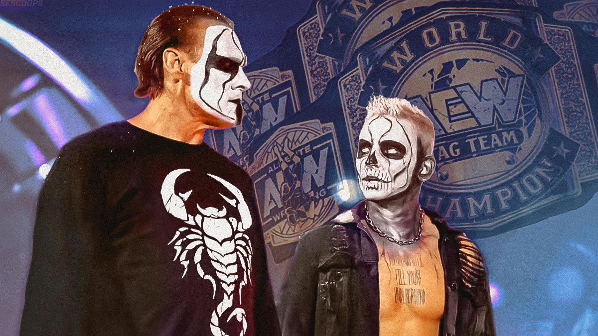 Sting and Darby Allin Challenge For The AEW Tag Team Championships