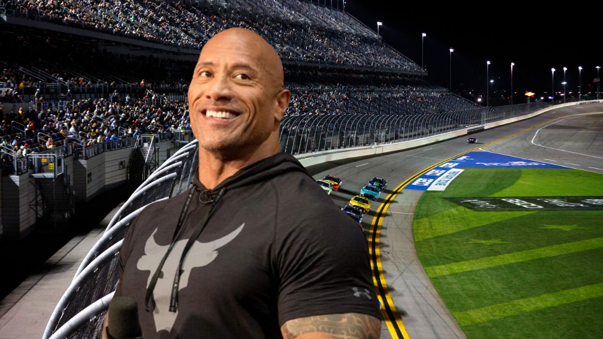 The Rock Is 'Pumped' To Be The Grand Marshal for NASCAR Daytona 500