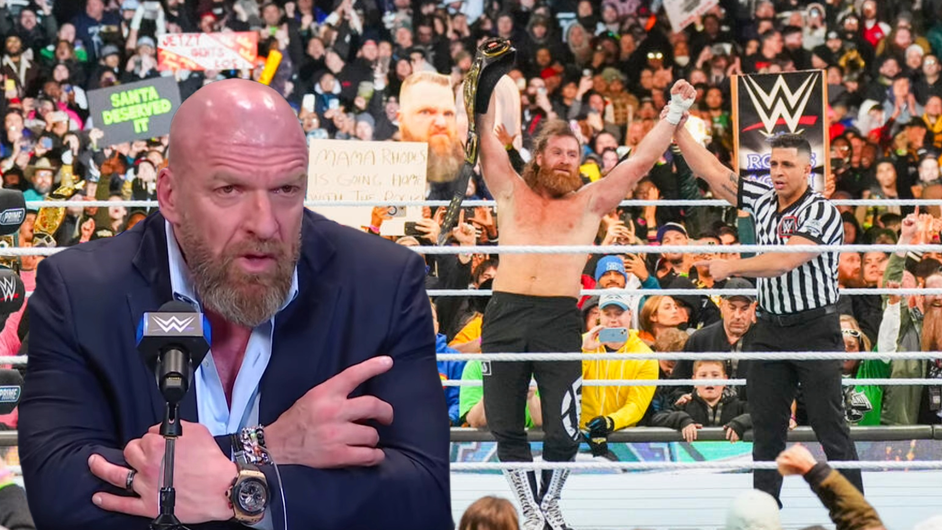 Triple H Reacts To Sami Zayn - Shawn Michaels Comparison After ... Triple H Reacts To Sami Zayn - Shawn Michaels Comparison After ...