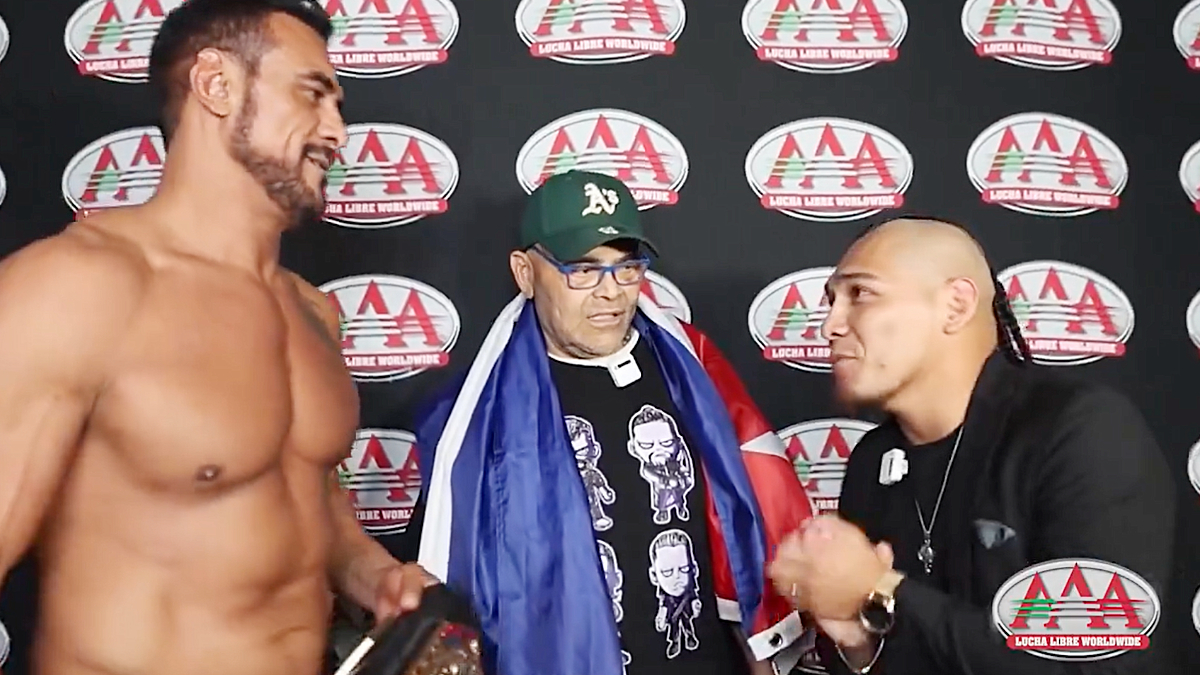 El Hijo del Vikingo Returns To AAA, Confronts Alberto El Patron El Hijo del Vikingo Returns To AAA, Confronts Alberto El Patron