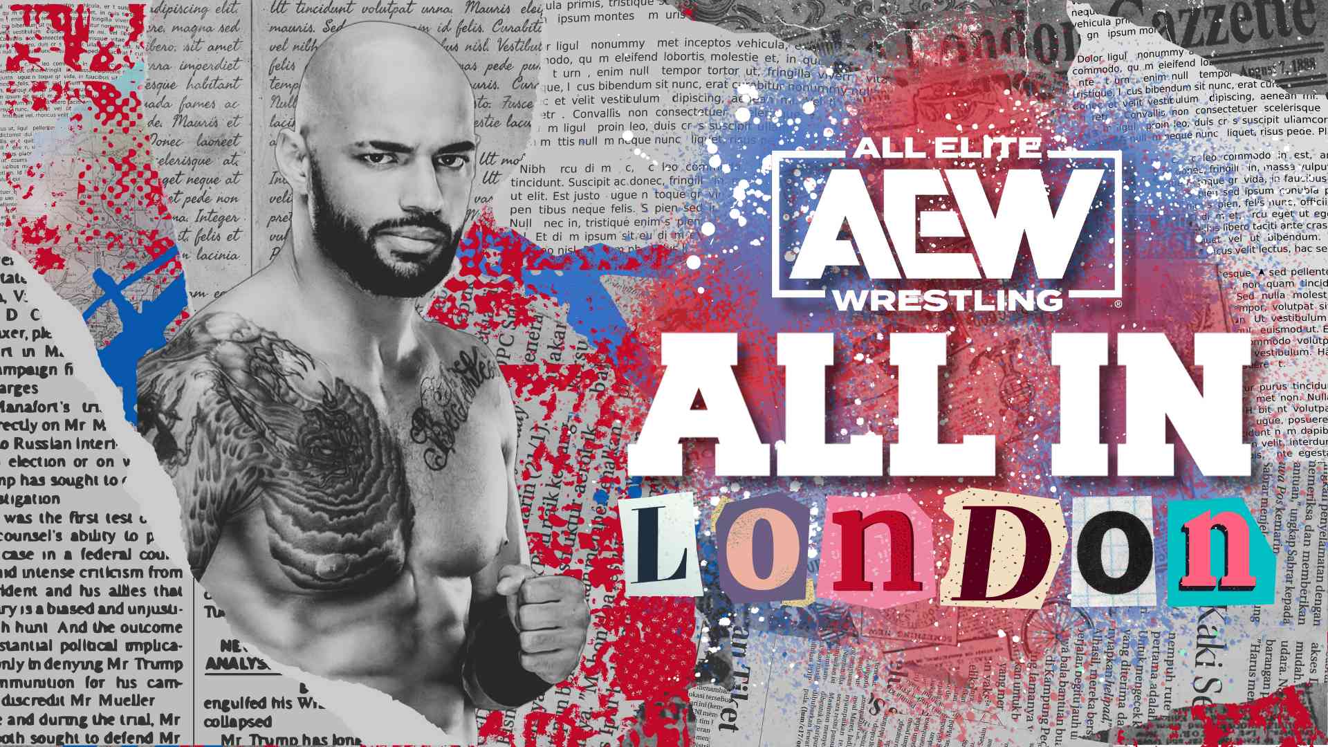 Ricochet Debuts at AEW All In 2024 in London Ricochet Debuts at AEW All In 2024 in London
