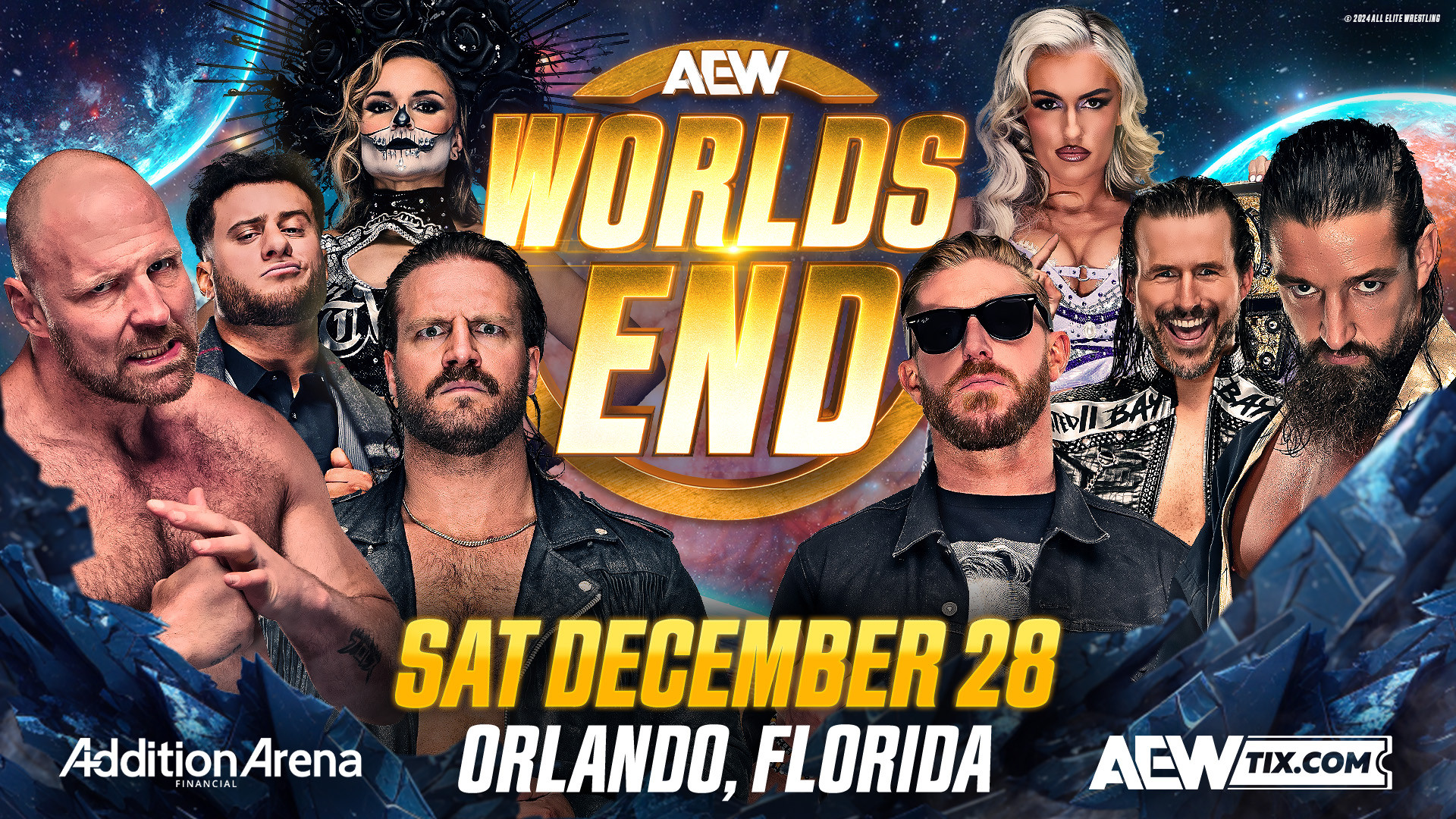 AEW Worlds End 2024 Odds: Current Favorites for Prudential Center AEW Worlds End 2024 Odds: Current Favorites for Prudential Center