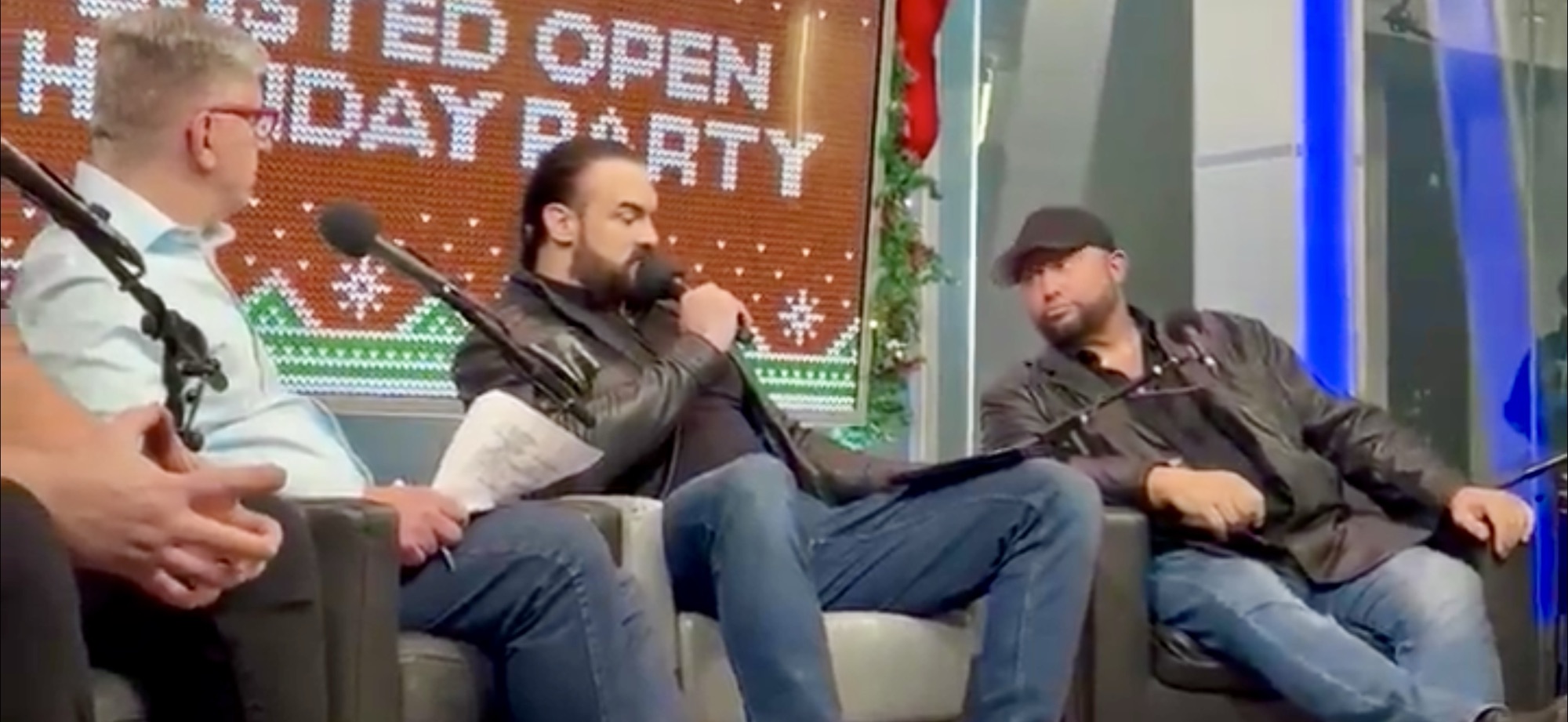 Drew McIntyre Storms Off Set After Bashing Social Media Critics Drew McIntyre Storms Off Set After Bashing Social Media Critics