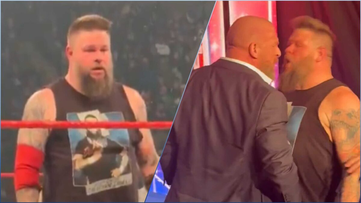Watch: Kevin Owens Attacks Cody Rhodes With Banned Move, Triple H Appears After Saturday Night's ...