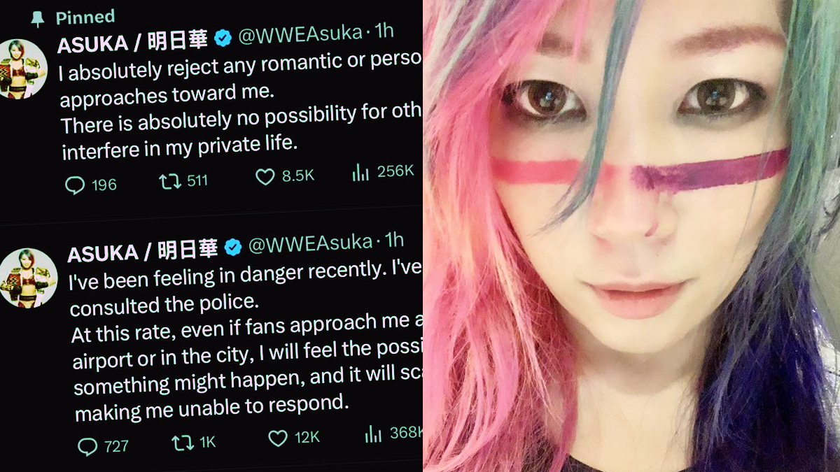 WWE Star Asuka Works with Police Over Fan Safety Fears | SEScoops