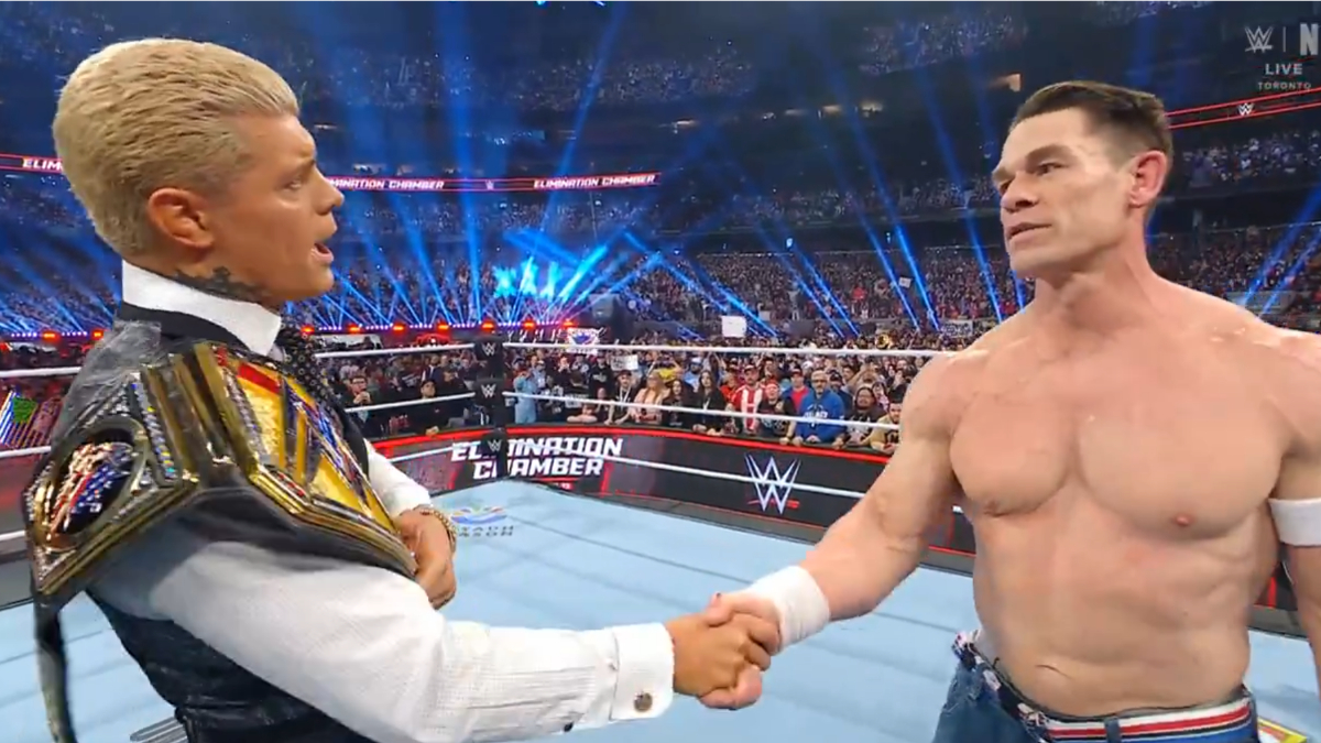 John Cena Wins Elimination Chamber Match, WWE Title Match Set For ...
