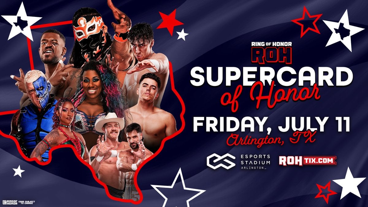 ROH Reschedules Supercard of Honor and Death Before Dishonor for 2025 ...