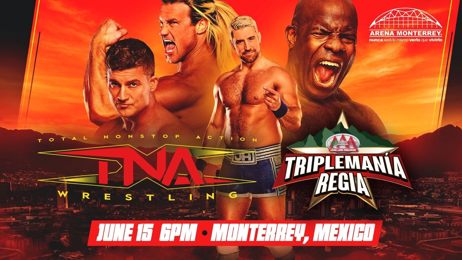 TNA Champions Set for Historic Triplemanía Regia Featuring AAA and WWE ...