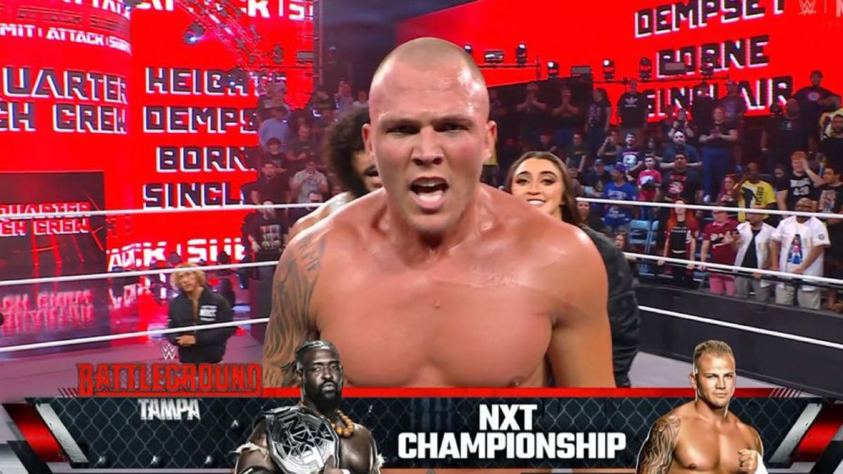 Myles Borne Earns NXT Title Shot Against Oba Femi at WWE Battleground ...