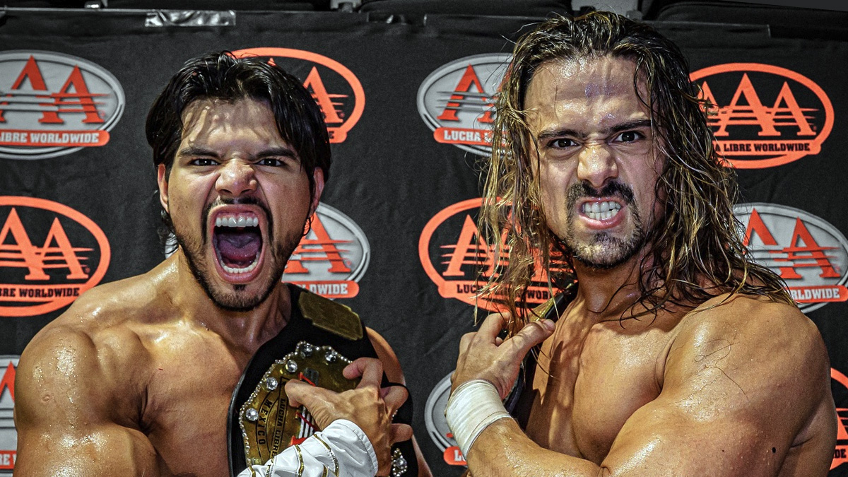 WWE’s Los Garza React to Historic AAA Tag Title Victory | SEScoops