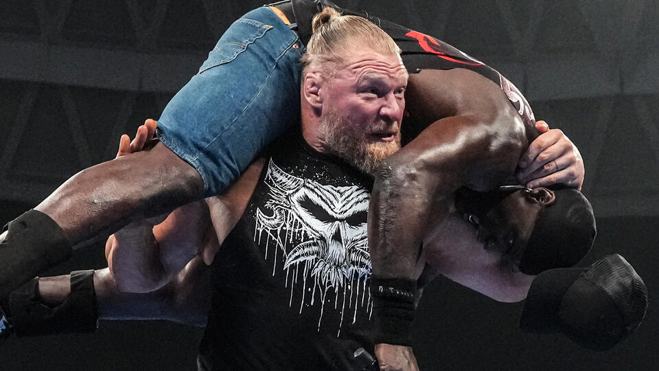 Watch: Brock Lesnar Suffers Hilarious Accident On SmackDown | SEScoops