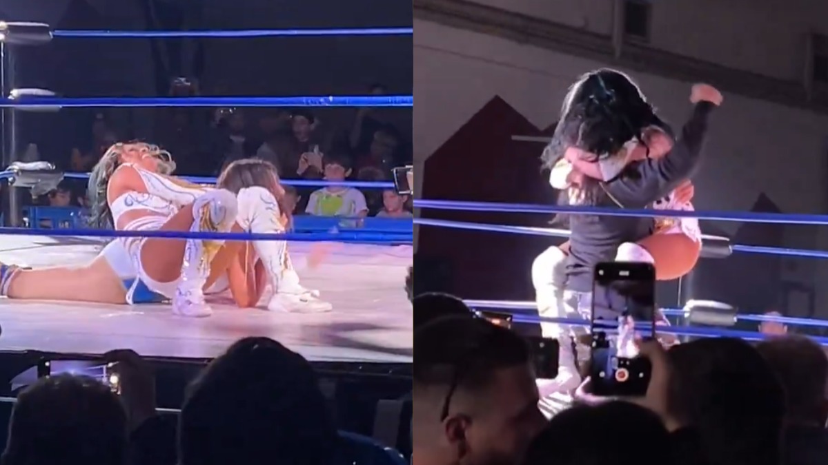The Beast Mortos Helps Mercedes Mone Retain Title in Rome | SEScoops